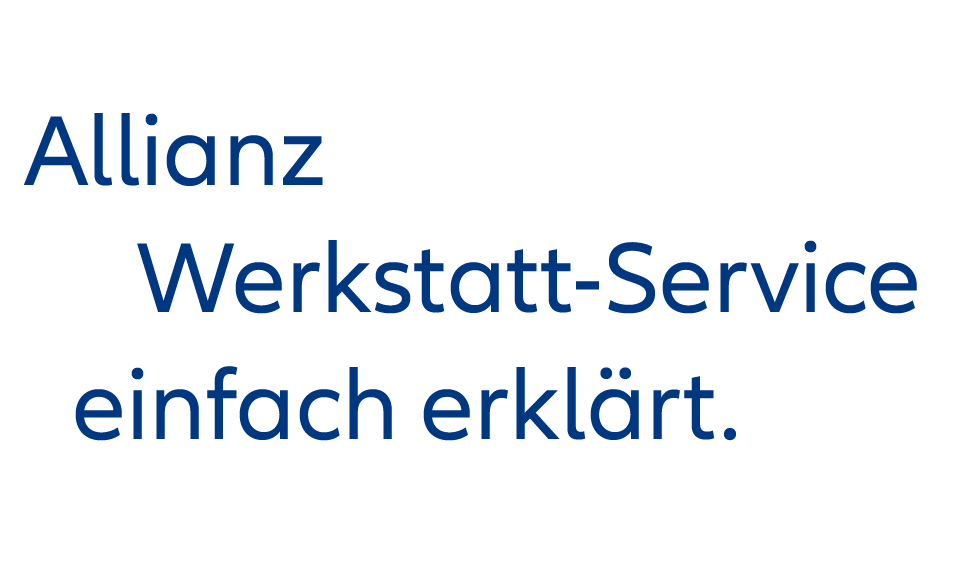 Allianz Werkstatt-Service